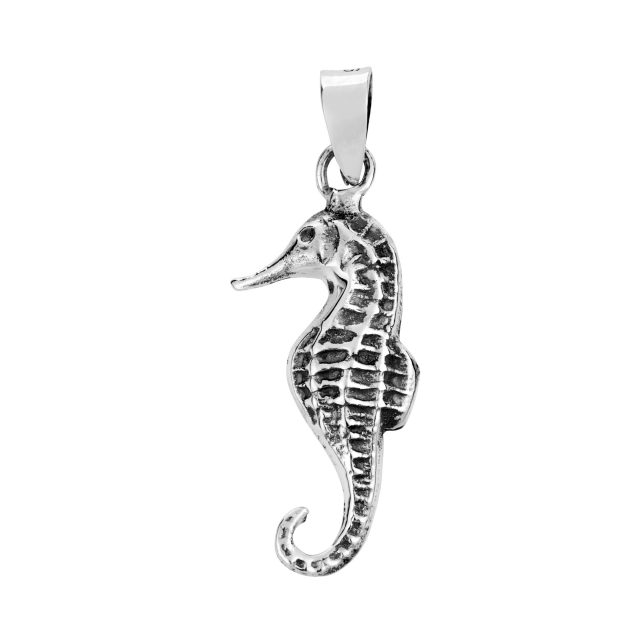 Pretty Seahorse Pendant » Silver Jewellery Cavern Wholesale