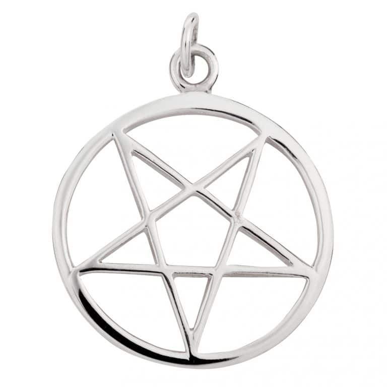 Inverted Pentagram Pendant » Silver Jewellery Cavern Wholesale