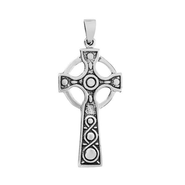 Pretty Celtic Cross Pendant » Silver Jewellery Cavern Wholesale