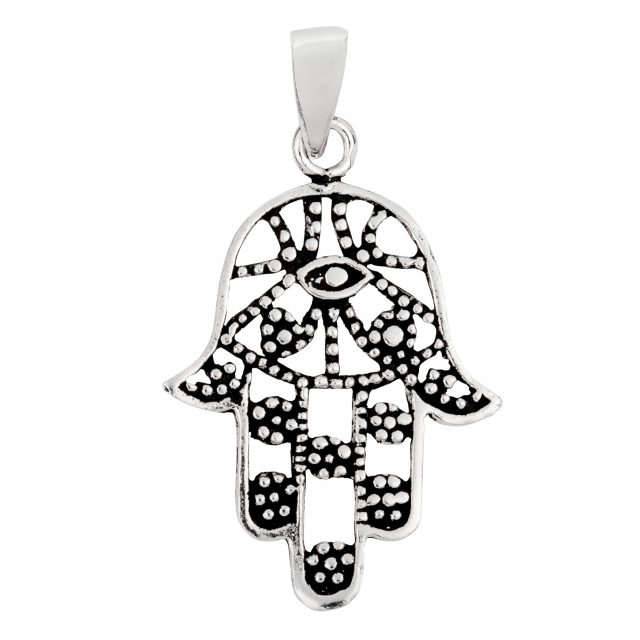 Beautiful Fatima's Hand Pendant » Silver Jewellery Cavern Wholesale