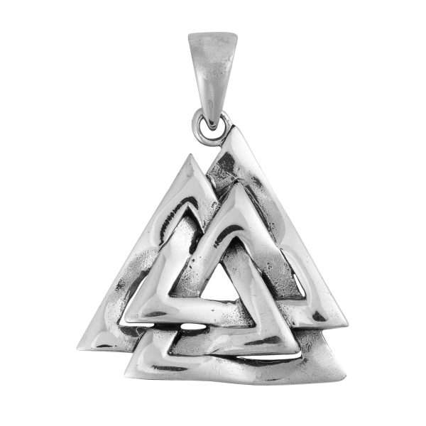 Viking Valknut Pendant » Silver Jewellery Cavern Wholesale